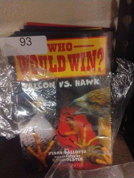Who Would Win?: Falcon vs. Hawk by Jerry Pallotta. A children's book ...