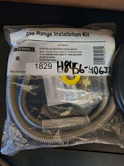 Everbilt Gas Range Installation Kit (48-inch). A complete kit for ...