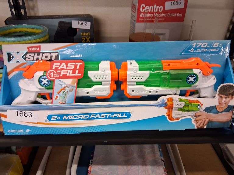 Zuru X-Shot Micro Fast-Fill Water Blaster (2-Pack). A twin-pack of ...