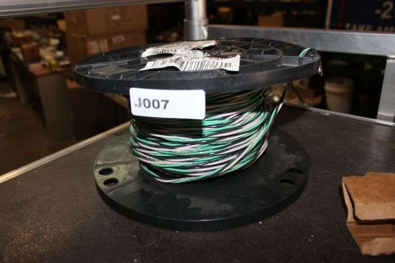 Southwire 75 Ft. 14/3-Gauge Black/White/Green Solid Cu Thhn Tri- Wire ...