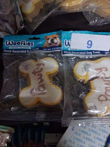 Woofkies Hand-Decorated Dog Treat. An individually packaged, hand ...