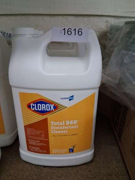 CloroxPro Total 360 Disinfectant Cleaner, 1 Gallon. A one-gallon refill ...