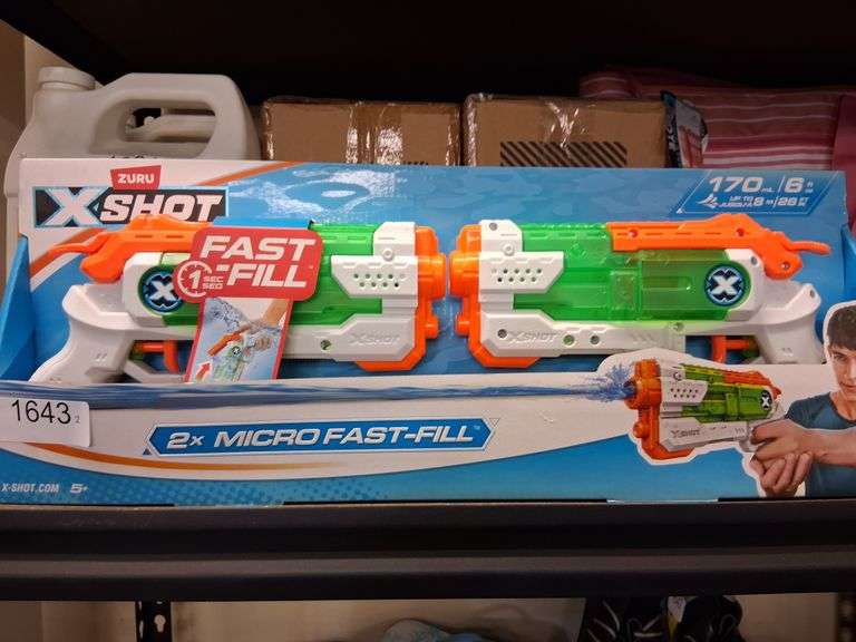 Zuru X-Shot Micro Fast-Fill Water Blaster (2-Pack). A twin-pack of ...