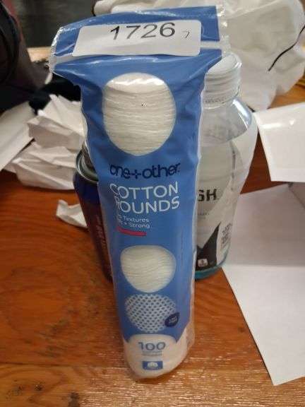 one+other Cotton Rounds (100 Count). A package of 100 dual-textured ...