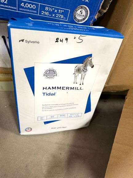 HAMMERMILL TIDAL COPY PAPERS - Auction HUB Texas