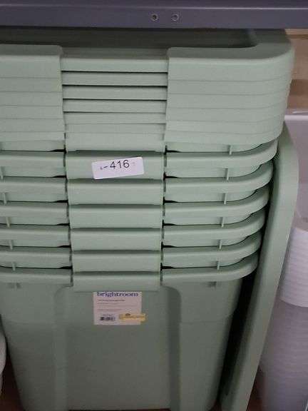 brightroom storage tote. This sturdy plastic container is designed for ...