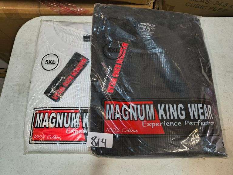 MAGNUM KING WEAR Heavy Weight Preshrunk 100% Cotton Thermal Shirt. This ...