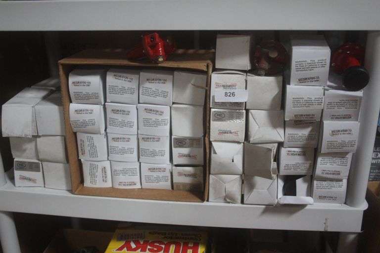 Contents Of Shelf Gas Regulators - Auction HUB Texas