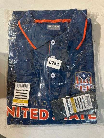 $70 RETAIL FORMULA 1 POLO RACING SHIRTS MENS - Auction HUB Texas