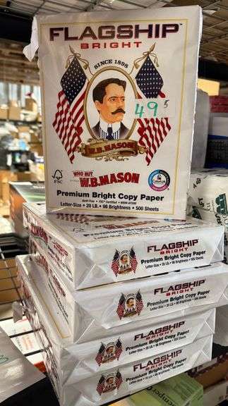 Premium Bright Copy Paper - Auction HUB Texas