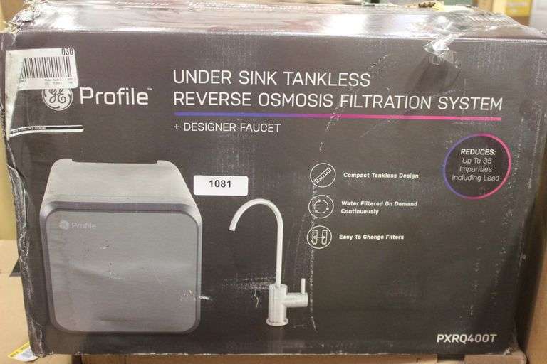 MSRP: $399.00] GE Profile Under Sink Tankless Reverse Osmosis Water ...