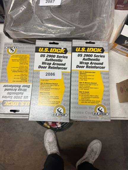 us lock us 2900 series authentic wrap around door reinforcer - Auction ...