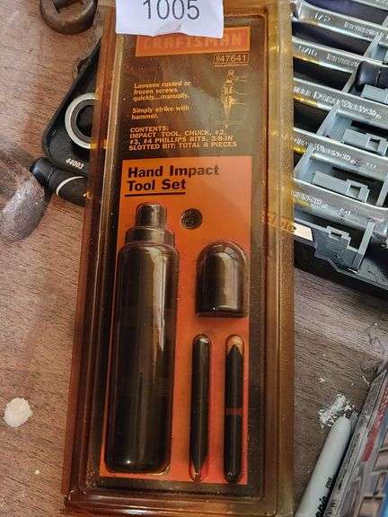 CRAFTSMAN HAND IMPACT TOOL SET - Auction HUB Texas