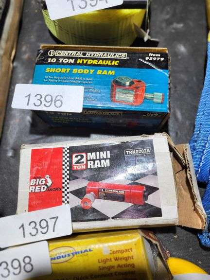 CENTRAL HYDRAULICS SHORT BODY RAM 10 TON - Auction HUB Texas