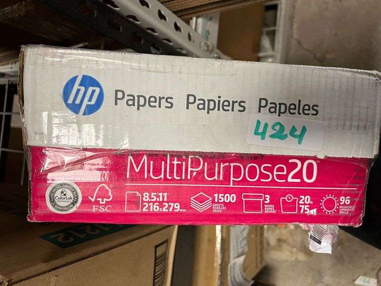 HP Copy Paper - Auction HUB Texas