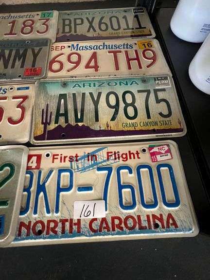 ASSORTED LICENSE PLATES - Auction HUB Texas