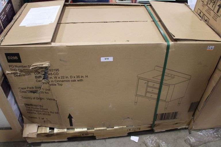 [MSRP: $1,499.00] Home Decorators Collection Collette 48 in. Single ...