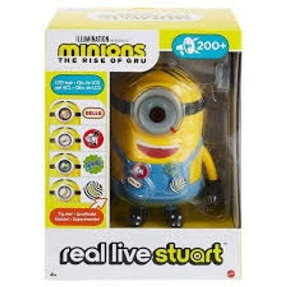 Minions The Rise Of Gru Real Live Stuart Animatronic 200 Sound 30 ...