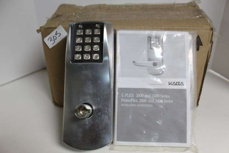 DORMAKABA E-PLEX 2000 PUSHBUTTON CYLINDRICAL LEVER LOCK WITH PRIVACY ...