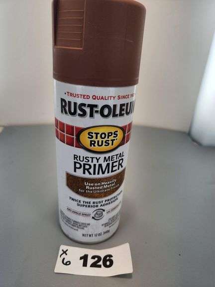 RUST-OLEUM RUSTY METAL PRIMER SPRAY CAN - Auction HUB Texas