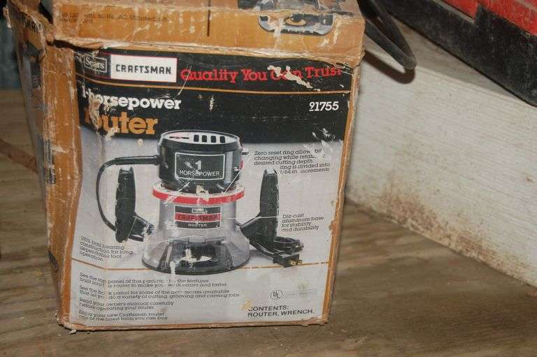 Craftsman 315 router - Auction HUB Texas