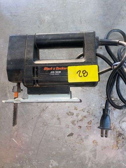 Black & Decker Jig Saw Single Speed *Tested - Auction HUB Texas