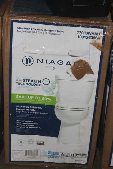 NIAGARA ULTRA-HIGH-EFFICIENCY ELONGATED TOILET RETAILS FOR $199.00 ...