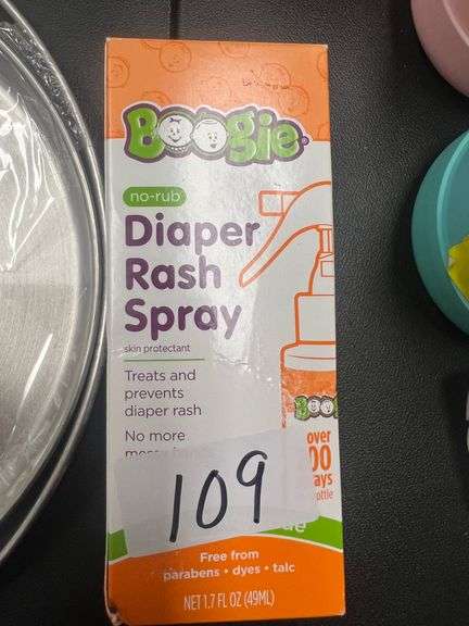 BOOGIE DIAPER RASH SPRAY - Auction HUB Texas