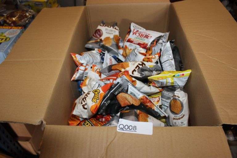 Big Box Of Assorted Frito Lay Chips[Expired] Grade:A Retail:$40 ...