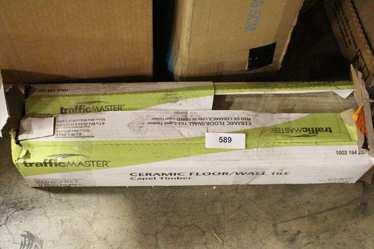 MSRP: $16.82] TrafficMaster Capel Timber 6 in. x 24 in. Matte Ceramic ...