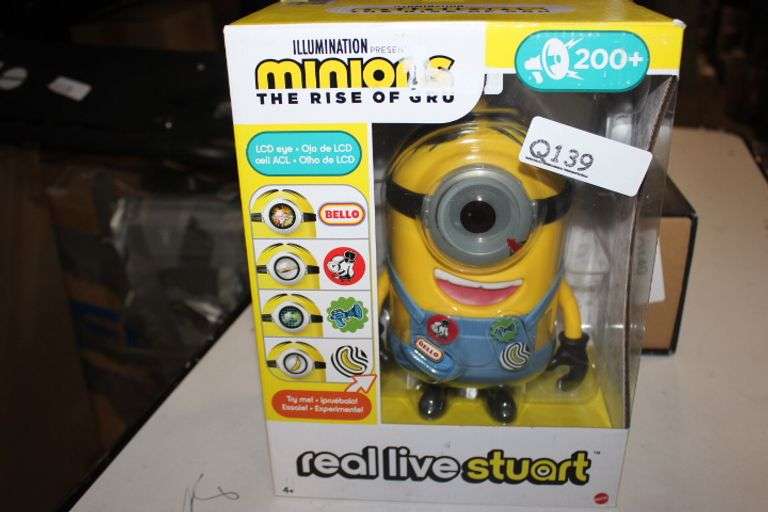 Minions The Rise Of Gru Real Live Stuart Animatronic 200 Sound 30 ...