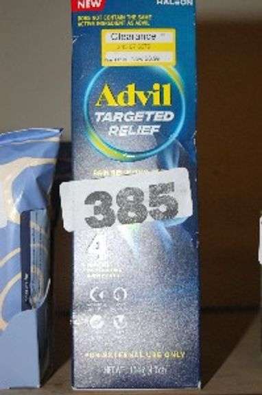 Advil Target Relief Roll on Pain relieving Cream - Auction HUB Texas