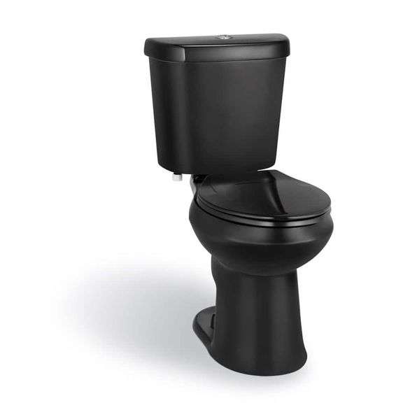 MSRP: $259.00] Glacier Bay 2-piece 1.1 GPF/1.6 GPF High Efficiency Dual ...