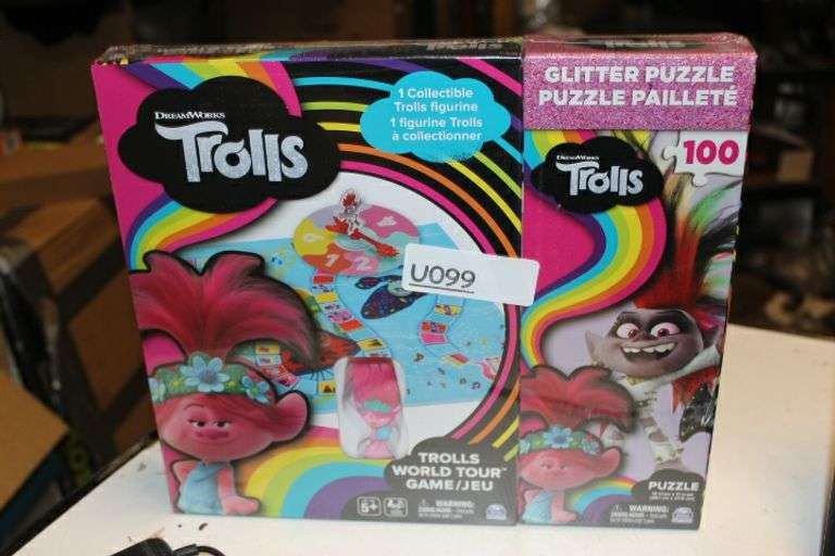 Dreamworks Trolls World Tour Game & Puzzle Bundle For Kids Ages 5 ...