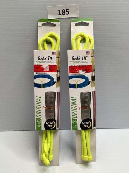GEAR TIE 2PERMPK 24" STRONG HOLD STRAP TIES - Auction HUB Texas