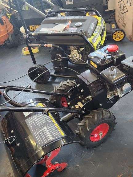 LEGEND FORCE 20 in. 212cc Gas Rear Tine Garden Tiller RETAIL $649 ...