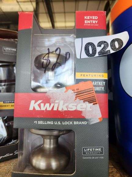 KWIKSET SMARTKEY SECURITY KEYED ENTRY LOCK KIT - Auction HUB Texas