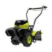 RYOBI 40V HP Brushless 18 in. Battery Powered Rear Tine Tiller with (4 ...