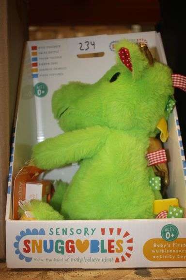 Sensory Snuggles Plush! A delight for little hands! - Auction HUB Texas