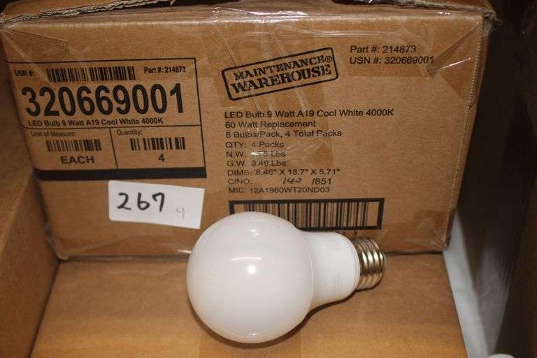 LED Light Bulb 8-Pack! Illuminate your world with long-lasting light ...