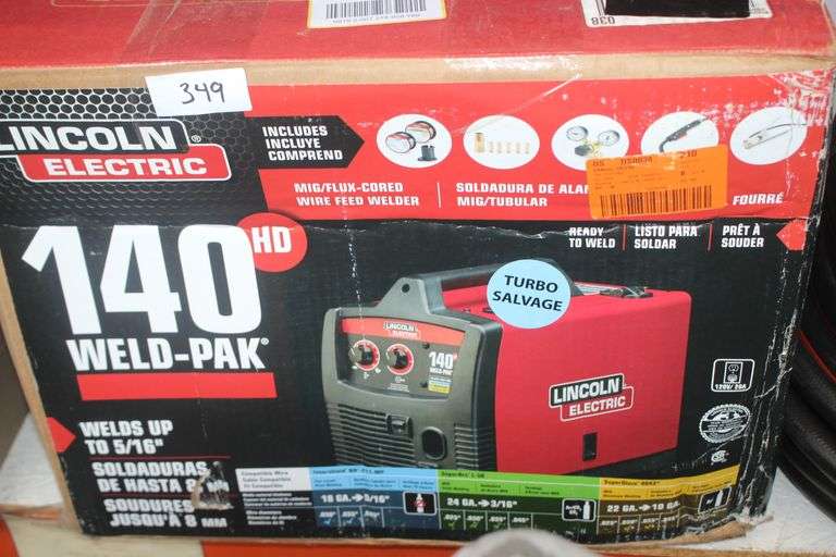 LINCOLN 149 WELD PACK - Auction HUB Texas