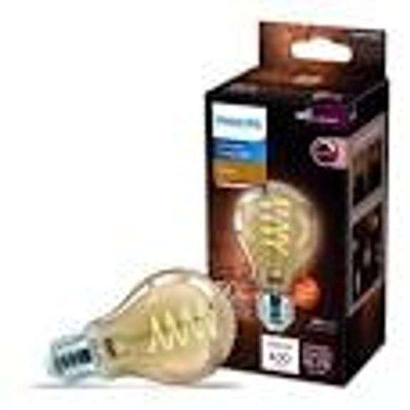 Philips LED 60-Watt ST19 Filament Straight Tubular Vintage Spiral Light ...