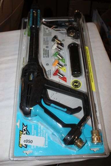 Blue Hawk 4000 Psi Pressure Washer Gun Kit Retail:$59.98 - Auction HUB ...