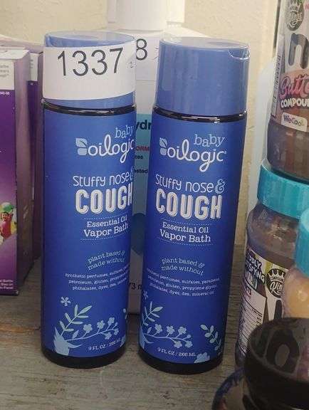 Baby Boilogic Stuffy Nose & Cough Essential Oil Vapor Bath. A plant ...