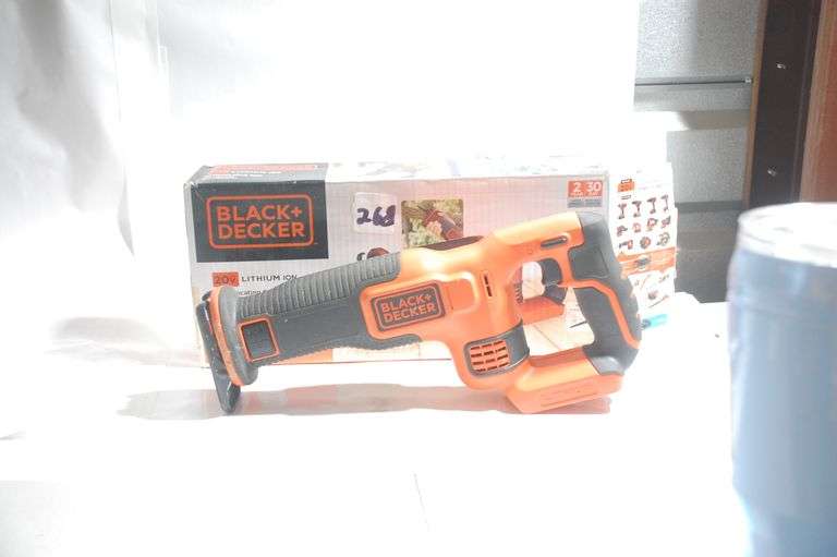 [MSRP $70.99] BLACK+DECKER 20 V MAX Sawzall (Tool-Only) — A cordless ...