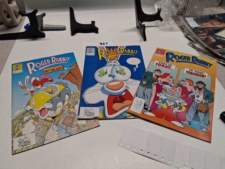 Roger Rabbit Disney Comics Issues #16, #17, #18. These are three ...