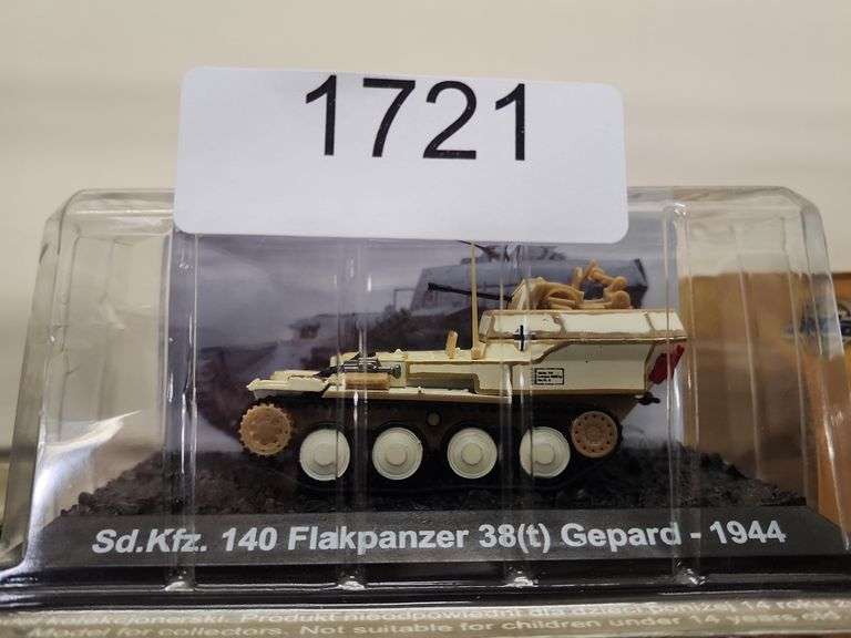 Sd.Kfz. 140 Flakpanzer 38(t) Gepard - 1944 Model. A detailed scale ...