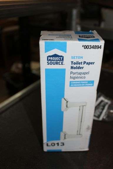 Project Source Seton Wall Mount Spring-Loaded Toilet Paper Holder ...