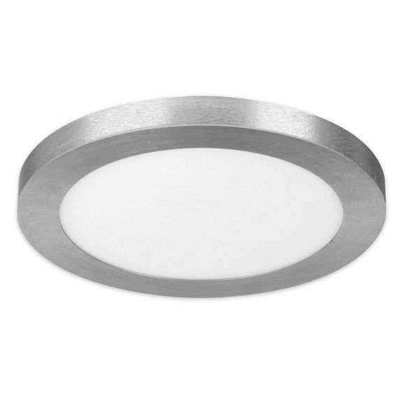[EXT MSRP: $137.85] 13 in. Dimmable Nickel Integrated Color Selectable ...