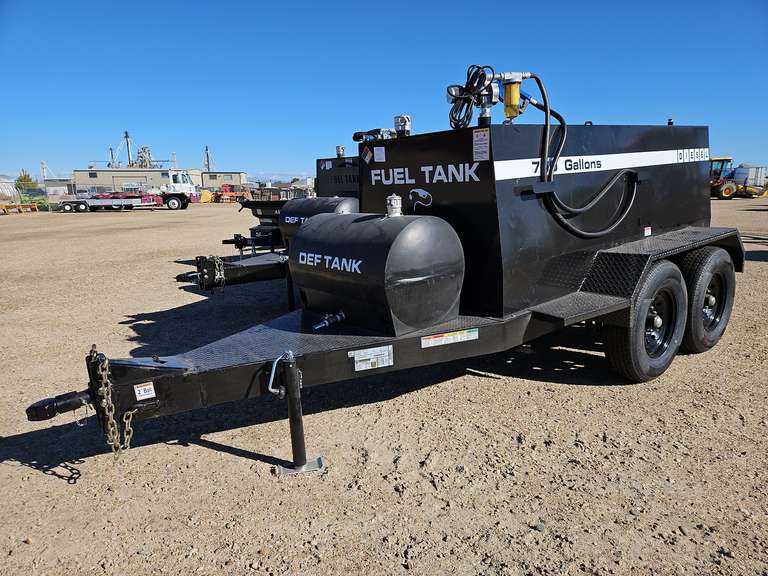 2026 Industrias America 750 Gallon Baffled Portable Fuel Tank Trailer ...